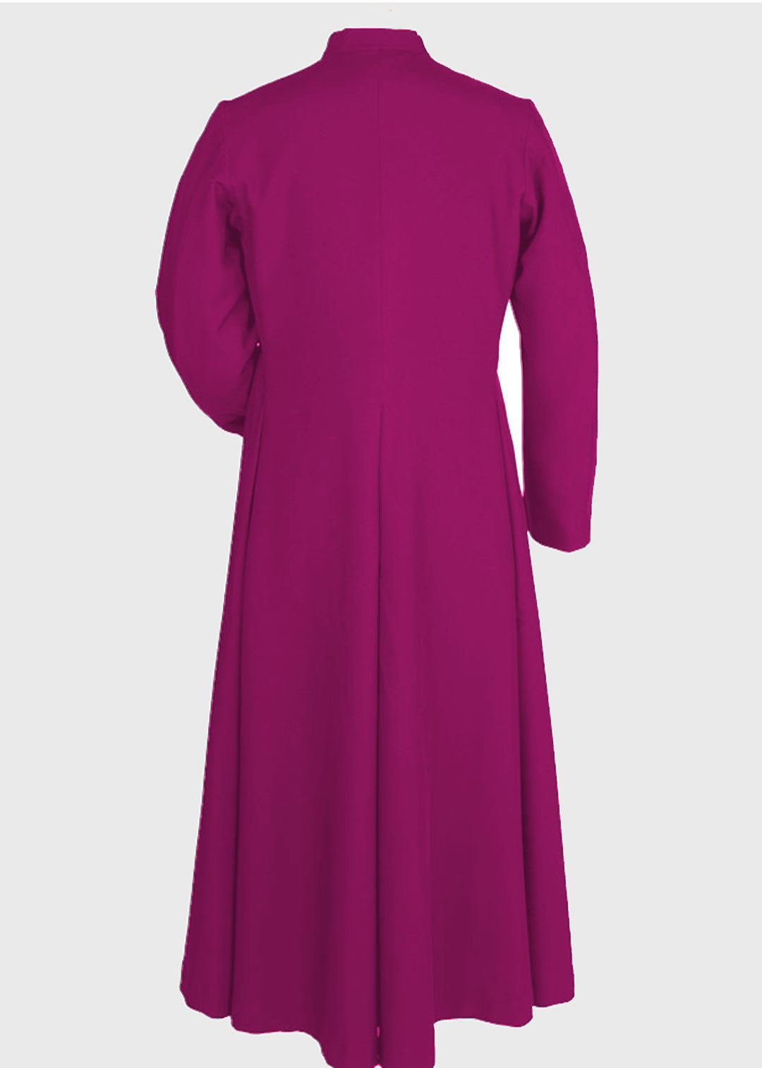 Men's Red Purple Single Breasted Russell Cord Clergy Cassock | Made to ...